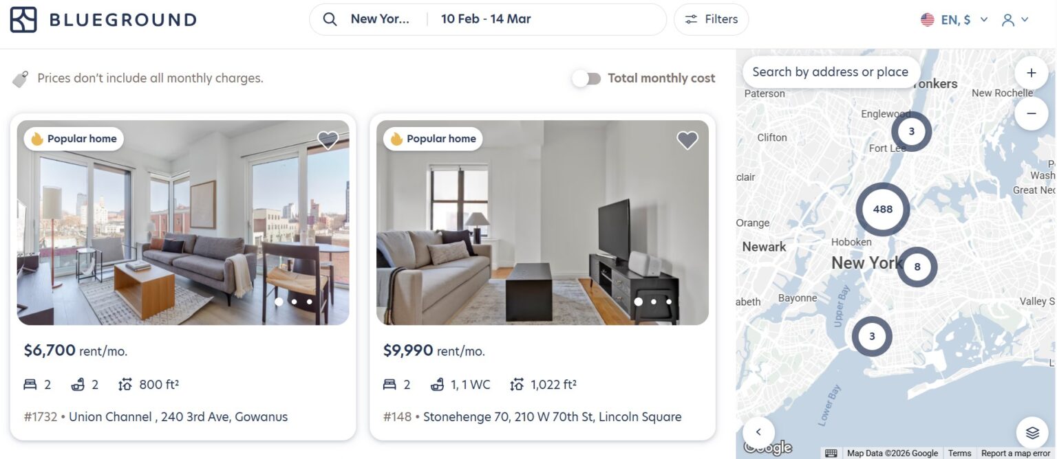 Review: Blueground Apartments - in NYC, Chicago, Boston & other cities ...