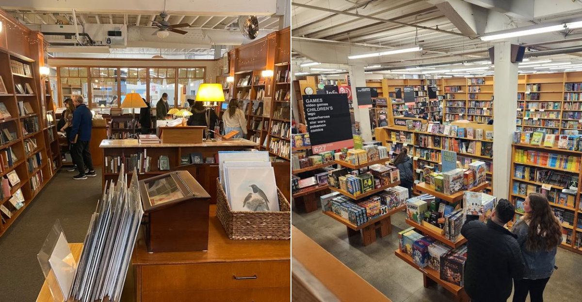 This Legendary Bookstore In Oregon Is Packed With Endless Shelves To ...