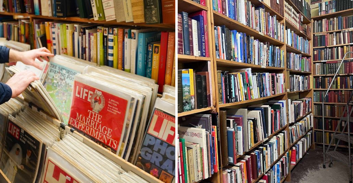 This Massive Used Book Warehouse In New Jersey Is Packed With Rare ...