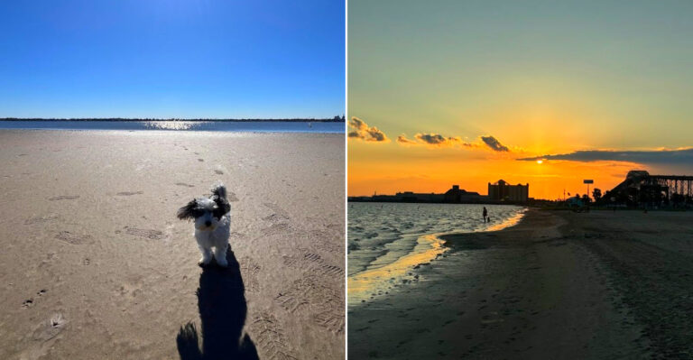 This Louisiana Beach Hides Sugar-White Sand And Dreamy Sunset Views