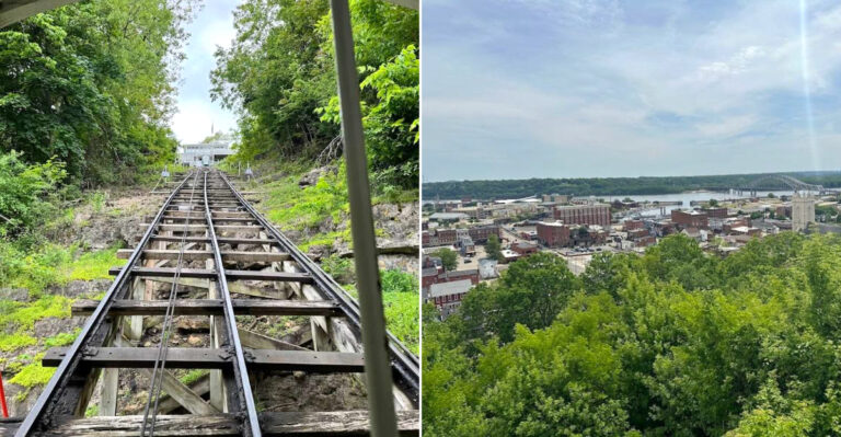 Ride This Historic Iowa Funicular For A View That Is Absolutely Worth It