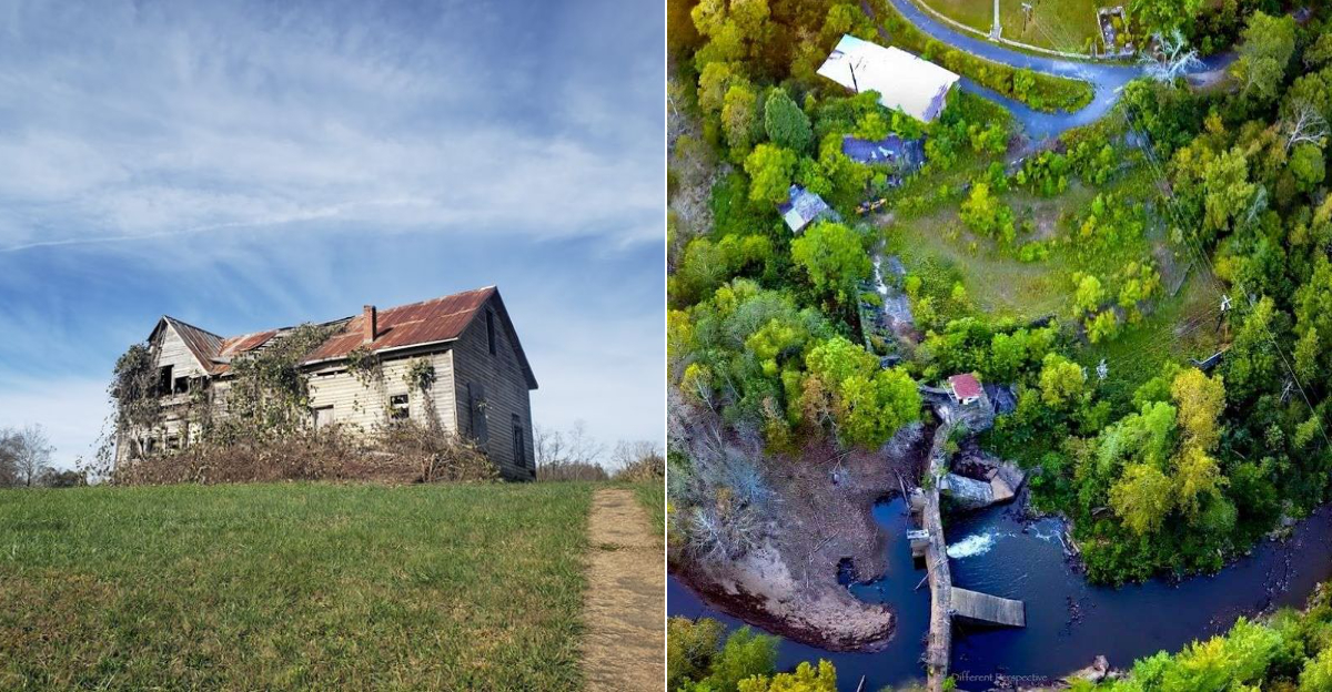 This Abandoned North Carolina Movie Set Is Slowly Being Reclaimed By ...