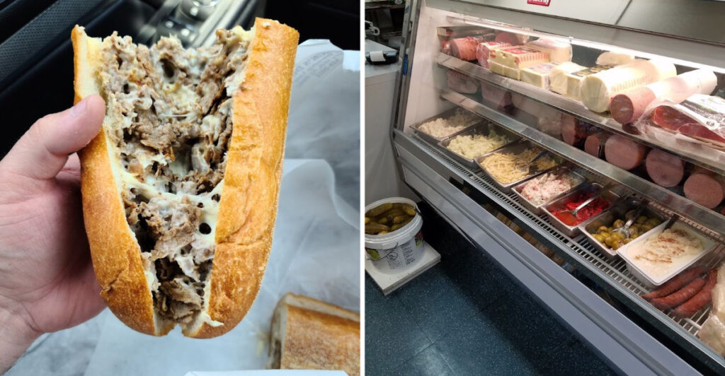 This New Jersey Deli Turns Cheesesteaks Into A Paper-Wrapped Lunch Rush ...