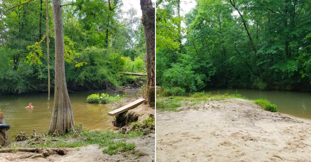 This Peaceful Swimming Spot In Louisiana Is A Hidden Oasis Worth The Drive