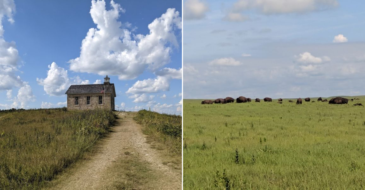 This Stunning Kansas Overlook Shows A Rolling Ocean Of Prairie You ...